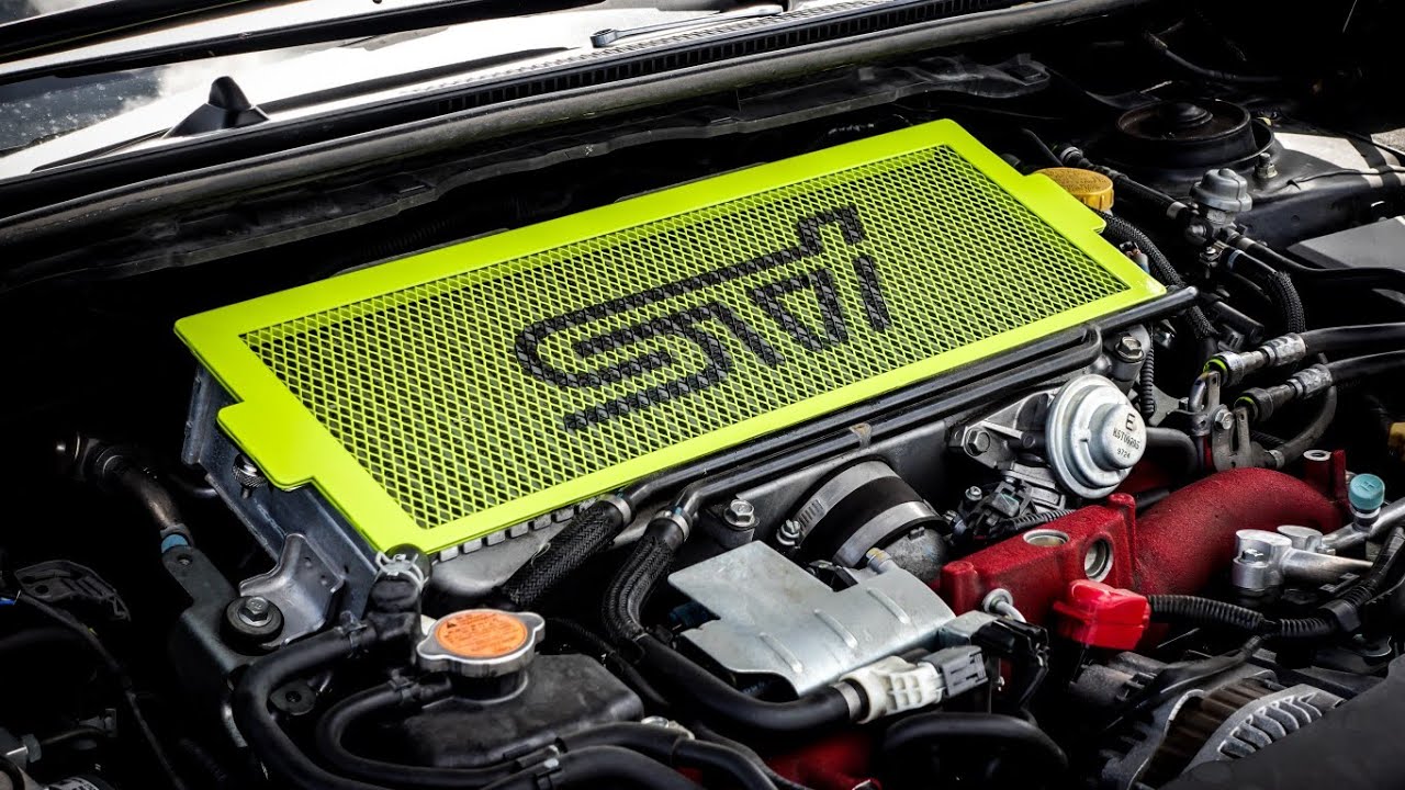 YKZA Top Mount Intercooler Grille – Subaru STI 08-21 – Yakuza ...